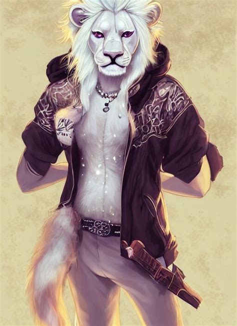 Lexica Award Winning Beautiful Portrait Commission Of A Male Furry