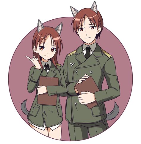Ichiren Namiro Minna Dietlinde Wilcke Strike Witches World Witches Series Black Neckwear