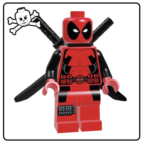 Wade Wilson Ego Minifigure Hall Of Bricks