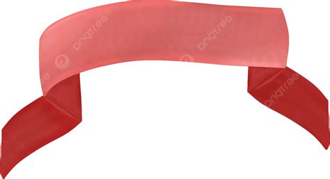 붉은 물결 모양의 리본 와시 줄자 제목 Png 일러스트 및 Psd 이미지 무료 다운로드 Pngtree