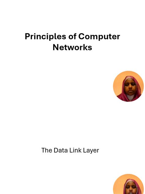 principles of computer networks data link layer 2 part 2 pdf