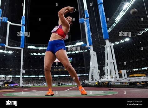 United States Janee Kassanavoid Makes An Attempt During The Womens