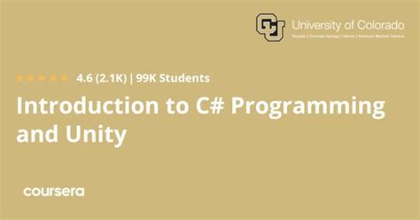 Introduction To C Programming And Unity Free Online Courses With
