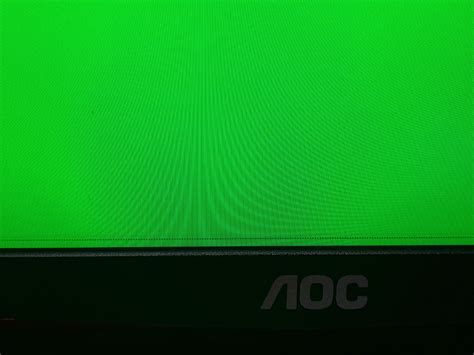 My Aoc 24g2u Has Recently Devolped This Black Horizontal Line In The