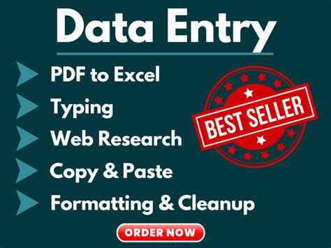 Data Entry Web Scraping Typing Copy Paste Web Research Upwork