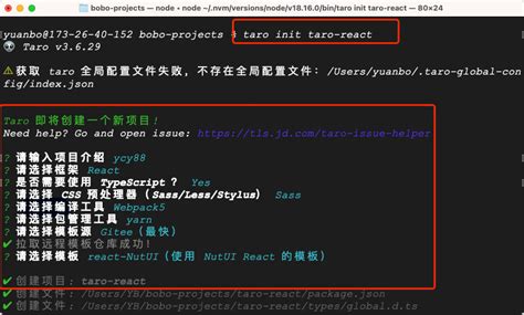 Taro React 项目 V8程序