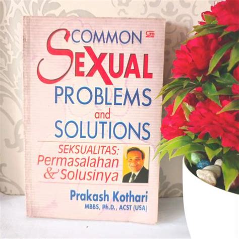 Jual ORIGINAL BUKU COMMON SEXUAL PROBLEMS AND SOLUTIONS Seksualitas Permasalahan Dan