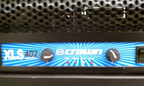 used xls 402 by crown item 24731