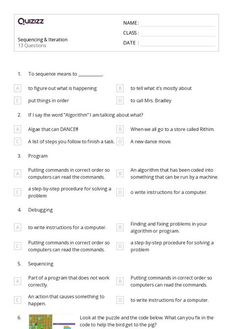 50 Sequencing Worksheets For 4th Grade On Quizizz Free And Printable