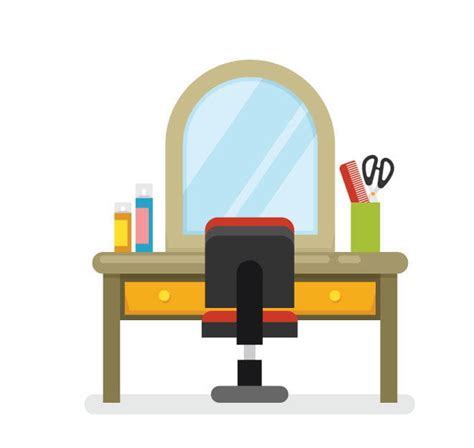 이발소 인테리어 벡터 이미지 Eps Ai Uidownload