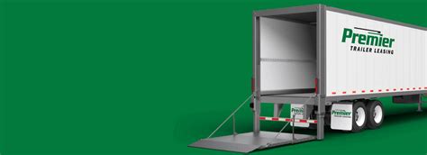 Dry Van Trailer At Night