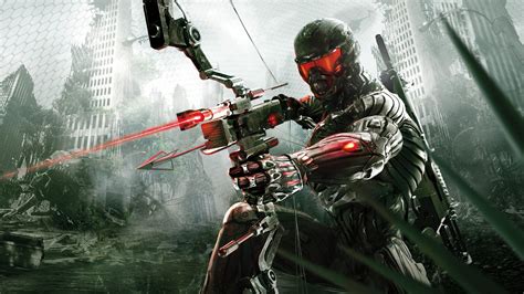 Обои crysis 3, crysis 2, playstation 3, компьютерная игра, игры WQHD ...