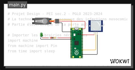 Projet SCIENCE E Sec PEI DESIGN Wokwi ESP STM Arduino Simulator