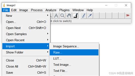 使用imagej将raw格式图片批量转换为 imagej批量转换格式 csdn博客