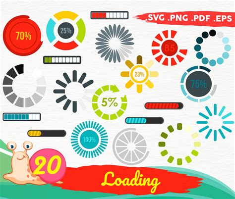 Loading Svg Loading Icon Processing Loading Vector Loading Loading Png Graphics Bundle Please