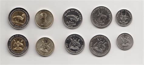 African Coins & Banknotes: Uganda Coins Set