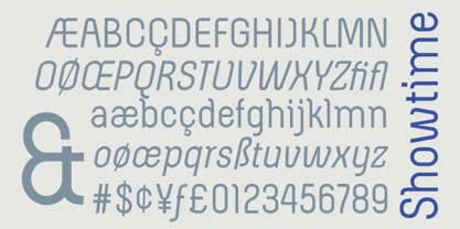 Showtime Font Webfont And Desktop Myfonts