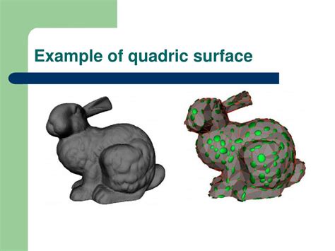 Ppt Surface Simplification Using Quadric Error Metrics Powerpoint Presentation Id