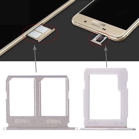 SIM Card Tray Micro SD Card Tray For Galaxy A A Gold Alexnld Com