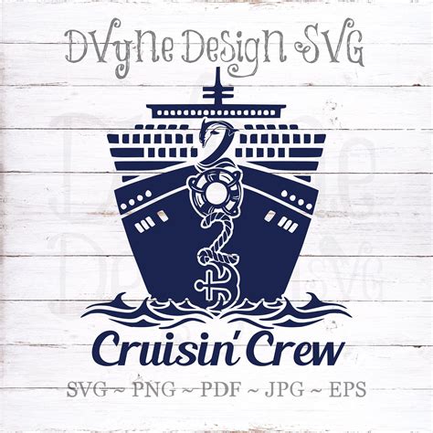 2022 Cruisin Crew Svg Cruise Cut File For Silhouette Or Cricut Vinyl
