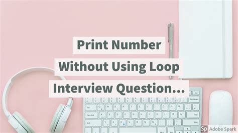 Wap To Print Numbers In Java Without Using Loops Youtube