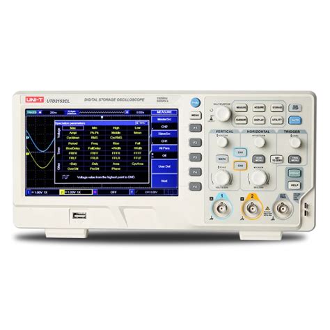 Uni T Utd2152cl Digital Storage Oscilloscope 150mhz 2ch 500ms S With