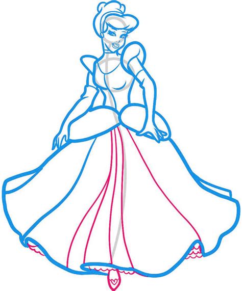 Как нарисовать золушку карандашом