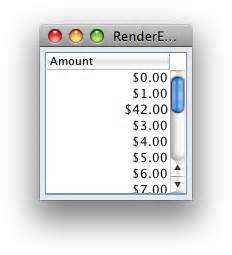 Java How To Maintain JTable Cell Rendering After Cell Edit Stack Overflow