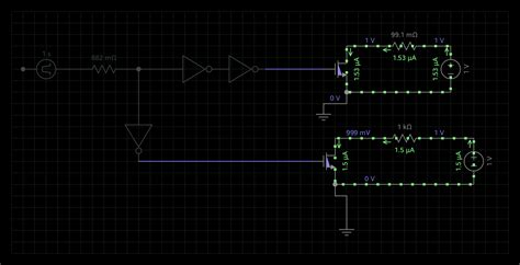 Alternating ON And OFF With Logic Gates In A Simulator Electrical Engineering Stack Exchange