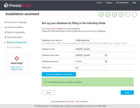 Stop Creating Tables For 12 Installing Prestashop For The First