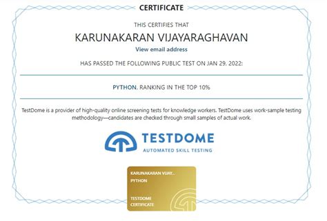 Github Karunakaran Test Dome Python Solution