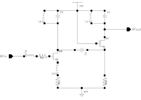 common source common gate topology download scientific diagram