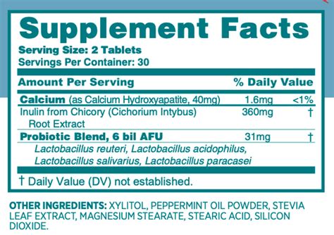 Mint Oral Probiotics Wellnesse