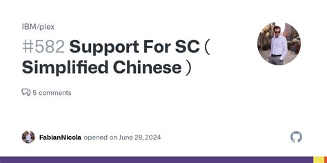 Support For Sc Simplified Chinese · Issue 582 · Ibmplex · Github