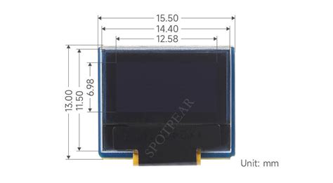 049inch Oled Screen Display 64×32 Ssd1315 For Arduino Raspberry Pi