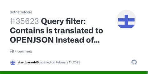 Query Filter Contains Is Translated To Openjson Instead Of In When Using Dynamic Function Calls