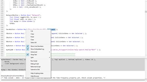 Jsl Editor Go To Functionality Jmp User Community