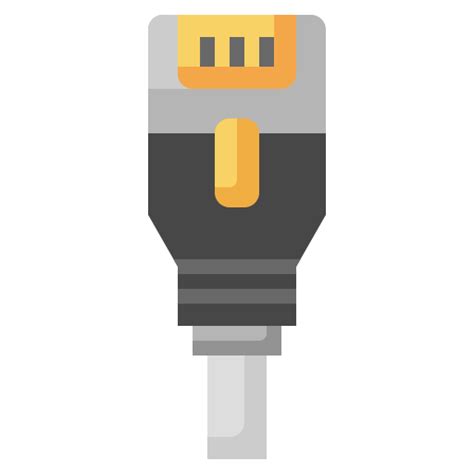 Ethernet Surang Flat Icon