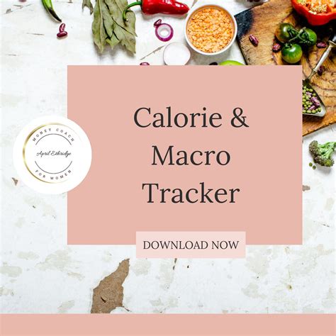 Calorie And Macro Tracker Worksheet Etsy