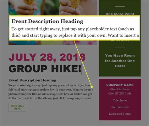 How To Make A Flyer With Microsoft Word