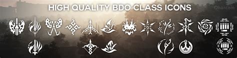 Hq Class Icons Black Desert Online By Phantom Playr On Deviantart