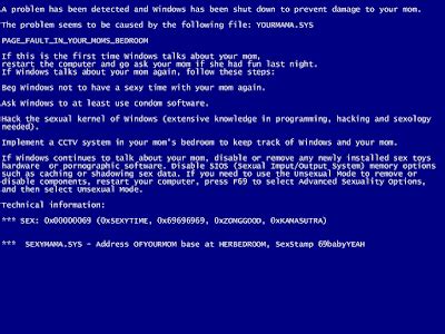 Beberapa Error Code Blue Screen Dan Cara Mengatasinya Info Kang Budi