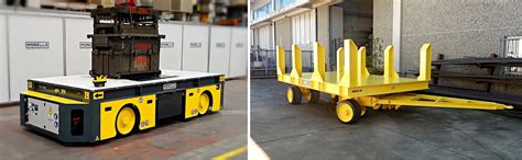 Agv Automated Guided Carts For Material Handling Morello