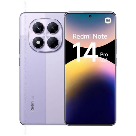 Redmi Note 14 Pro 5G Dual SIM Lavender Purple 512GB And 12GB RAM