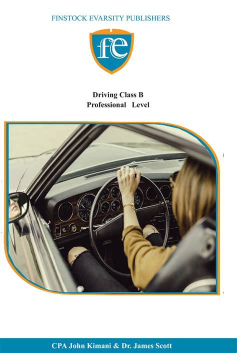 Driving Class B Professional Level Finstock Evarsity Resources