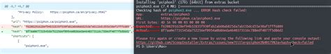 Psiphon3179 Hash Check Failed · Issue 11673 · Scoopinstallerextras