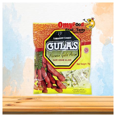 57g Tamarind Candy Gulas Permen Gula Asam Sari Asam Alami [omyfood] Shopee Malaysia