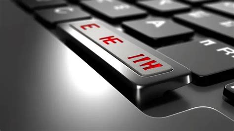 3d Render Hand Cursor On Home Enter Key Background Keyboard Keys Keyboard Button Rent