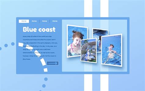 【cssjs】网页创意设计 期末静态页面（附源码） 山羊の前端小窝 山羊の前端小窝 哔哩哔哩视频