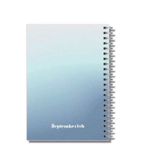 Midnights Taylor Swift Notebook Septemberish